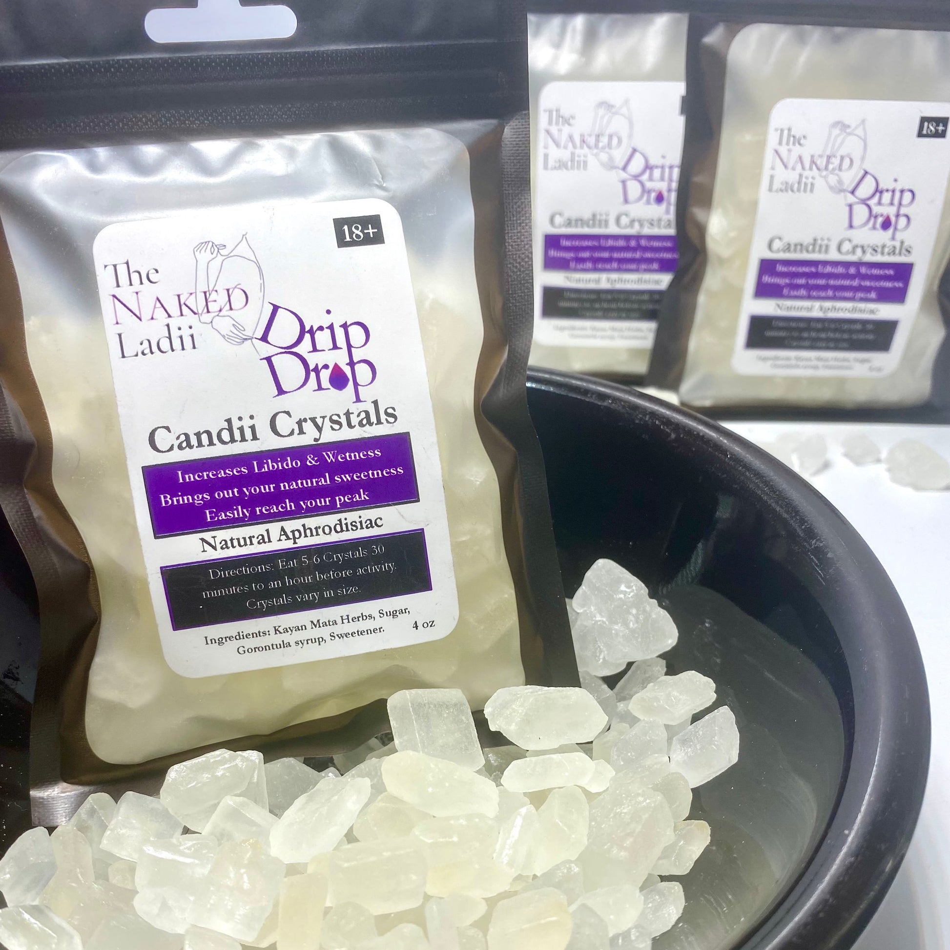 DRIP DROP Candii Crystals (Only a few left) – The Naked Ladii